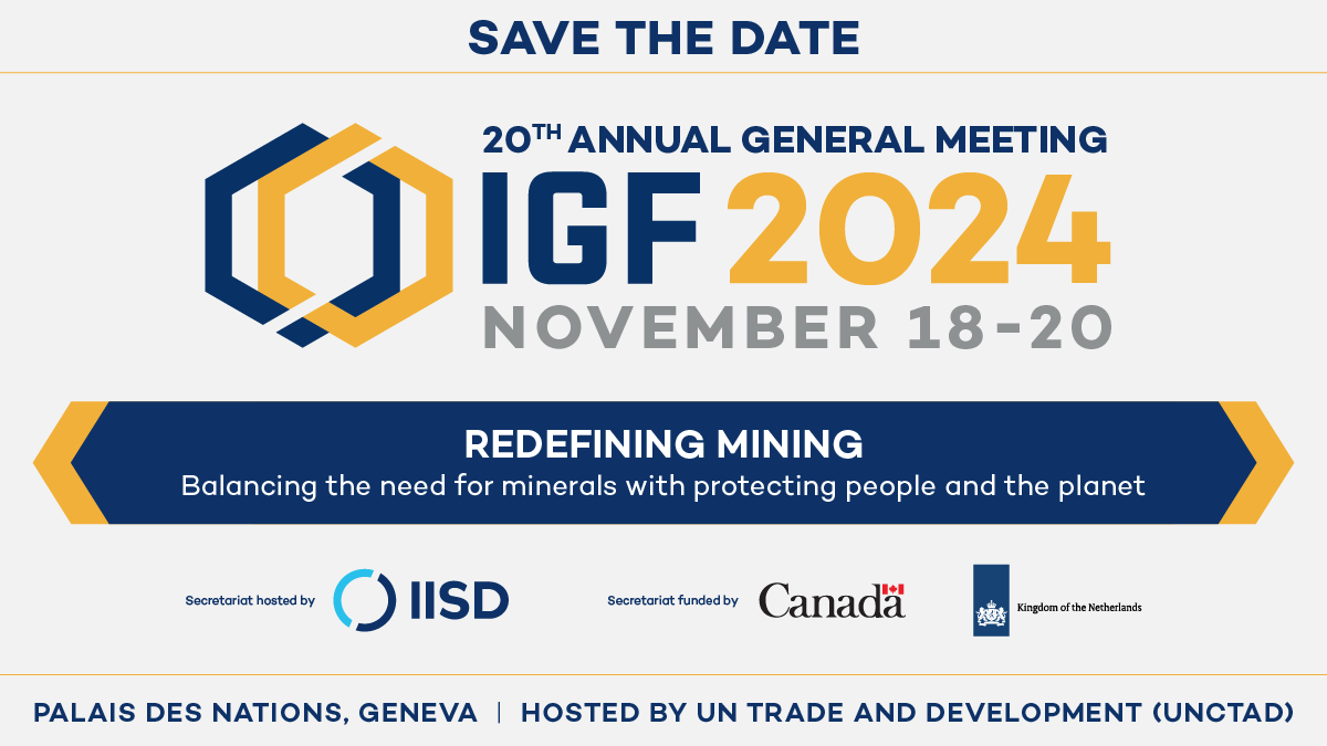 IGF 20th Annual General Meeting - Intergovernmental Forum
